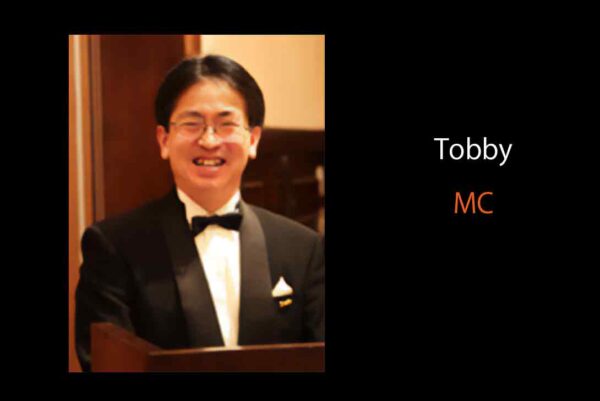 TOBBY（飛渡 毅宏） | プロ司会者・MC | 黒人シンガー・外国人シンガー・外国人ジャズバンドの生演奏・PA音響│株式会社ウィズプロデュース